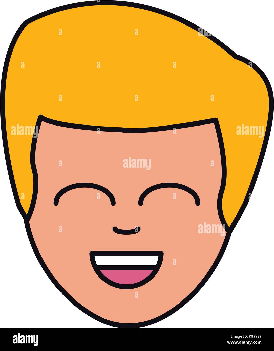 Man smiling cartoon Stock Vector Image & Art - Alamy