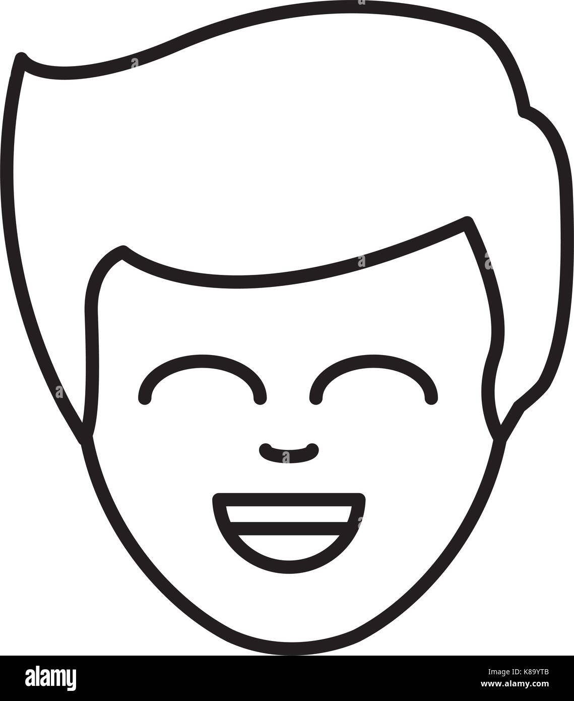 Man smiling cartoon Stock Vector Image & Art - Alamy