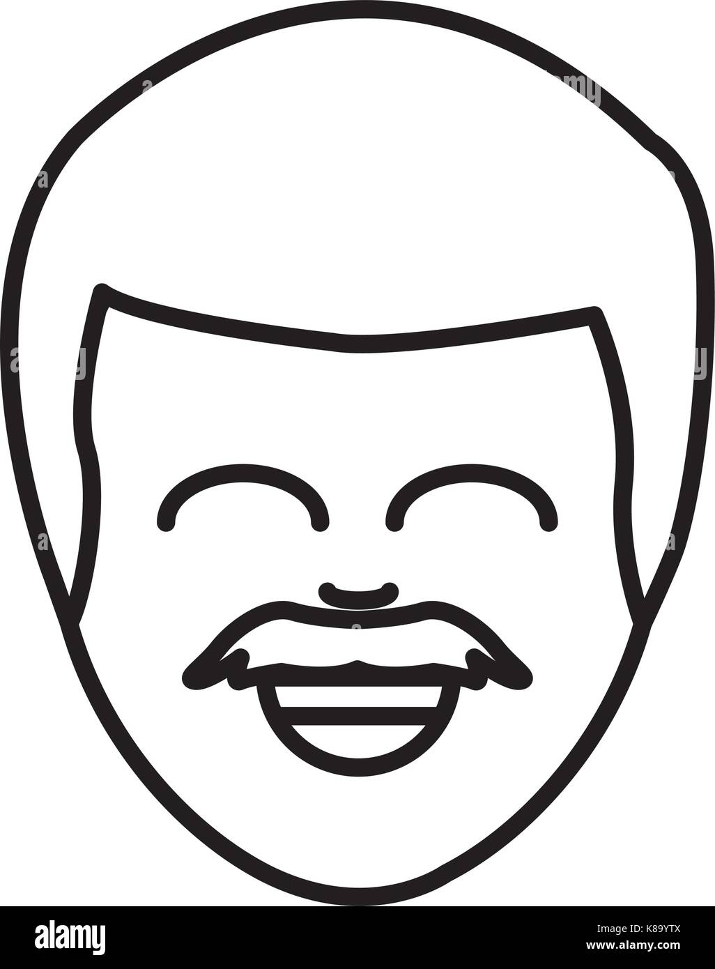 Man smiling cartoon Stock Vector Image & Art - Alamy