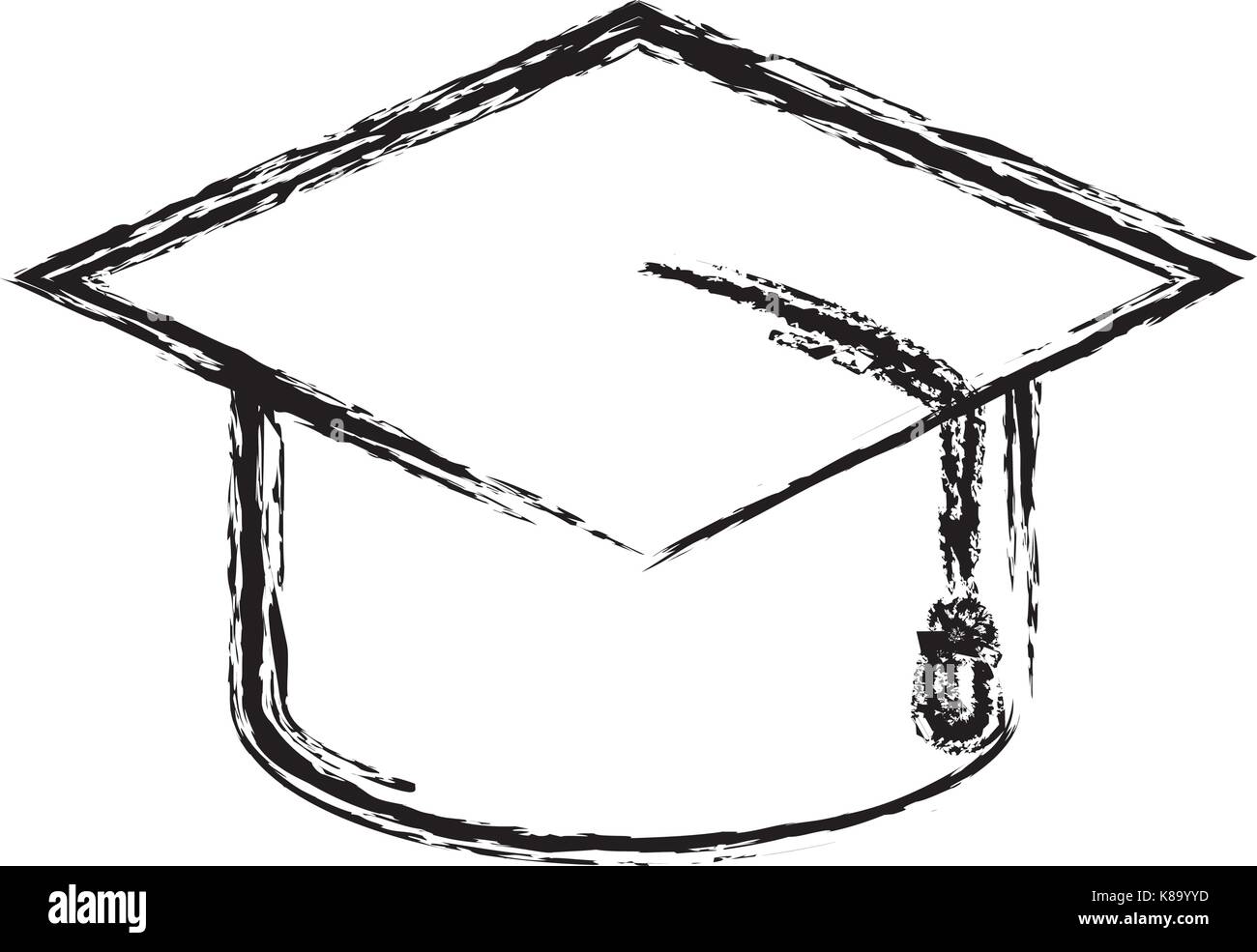 Graduation Hat symbol Stock Vector Image & Art - Alamy