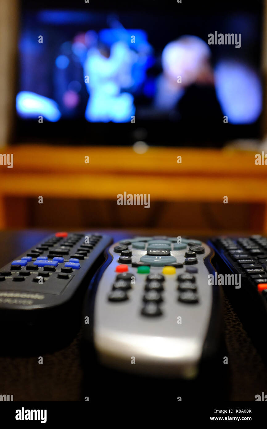 Multiple remote controls hi-res stock photography and images - Alamy