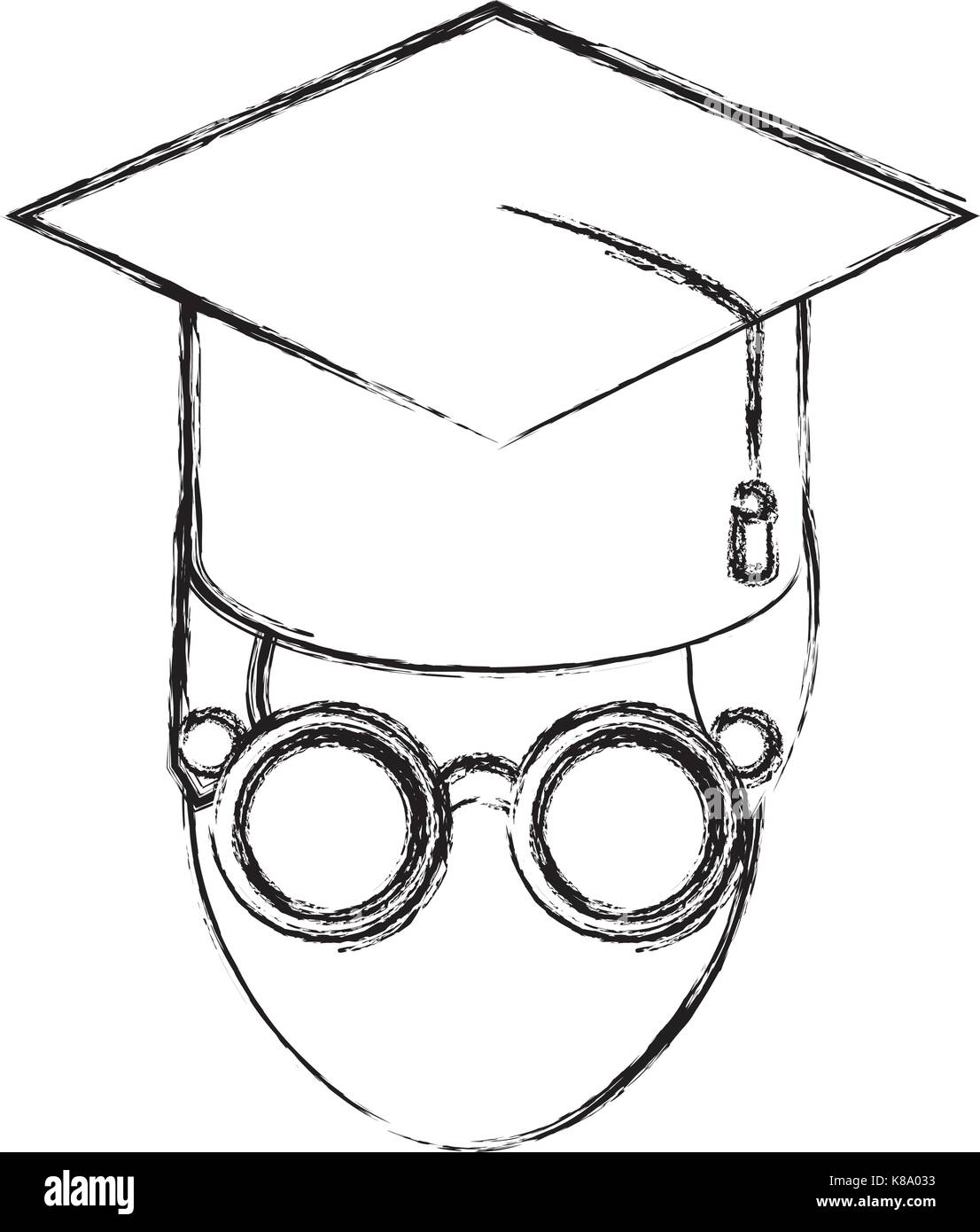 Student graduation cartoon Stock Vector Image & Art - Alamy