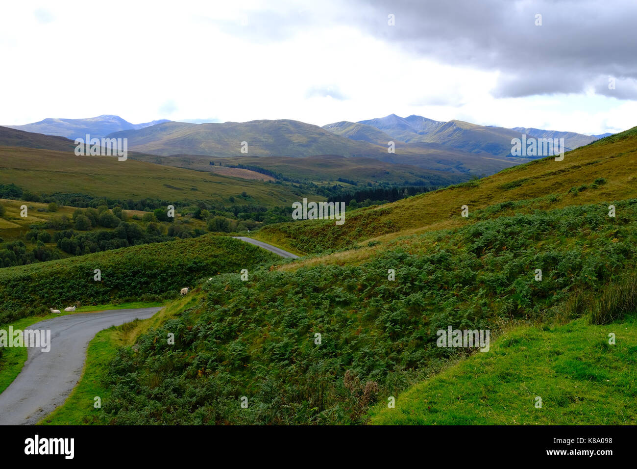 Parallel roads glen roy hi-res stock photography and images - Alamy