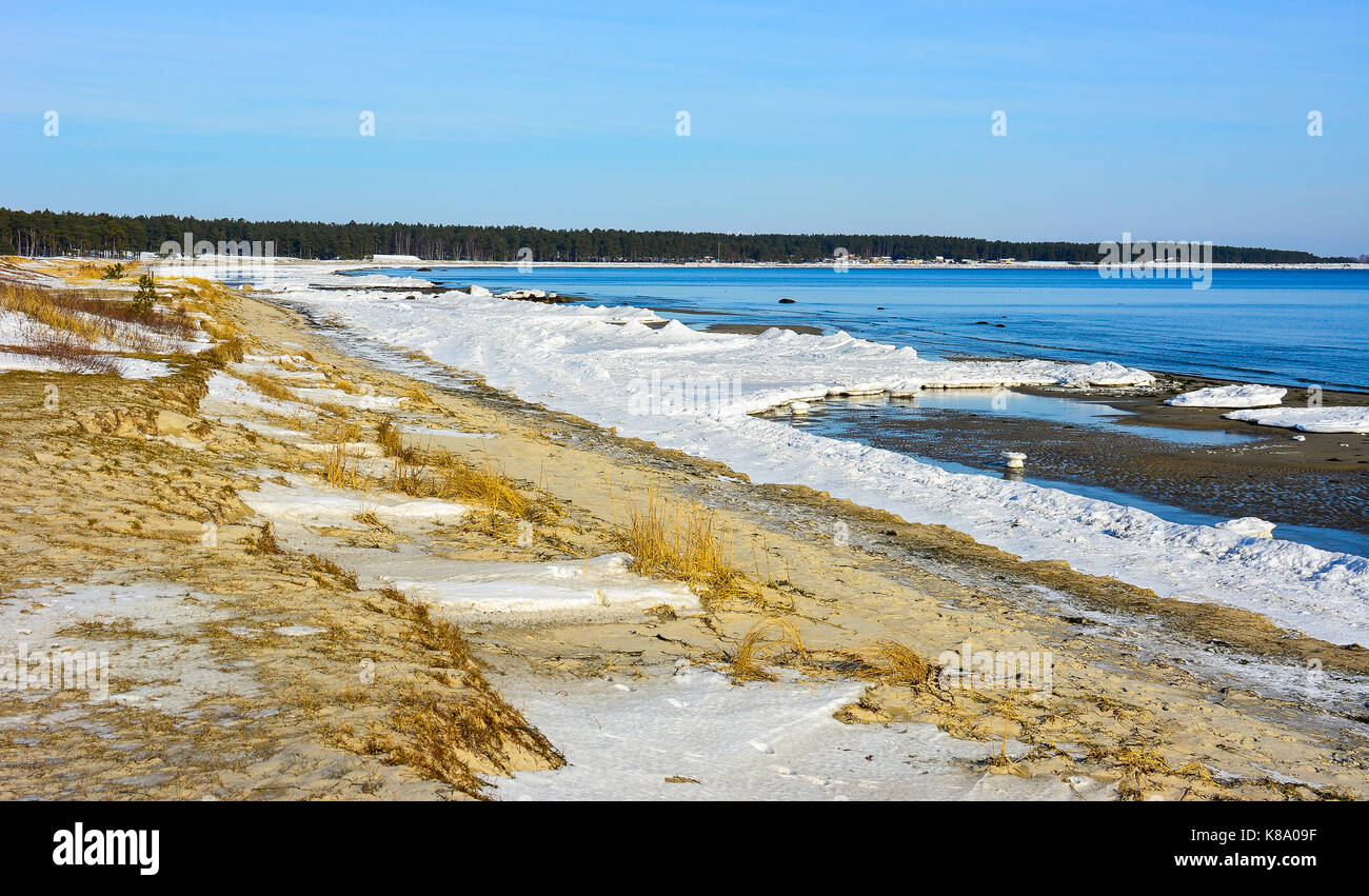 This is the famouse beach outside ahus, sweden, Called Kantarellen. The ...