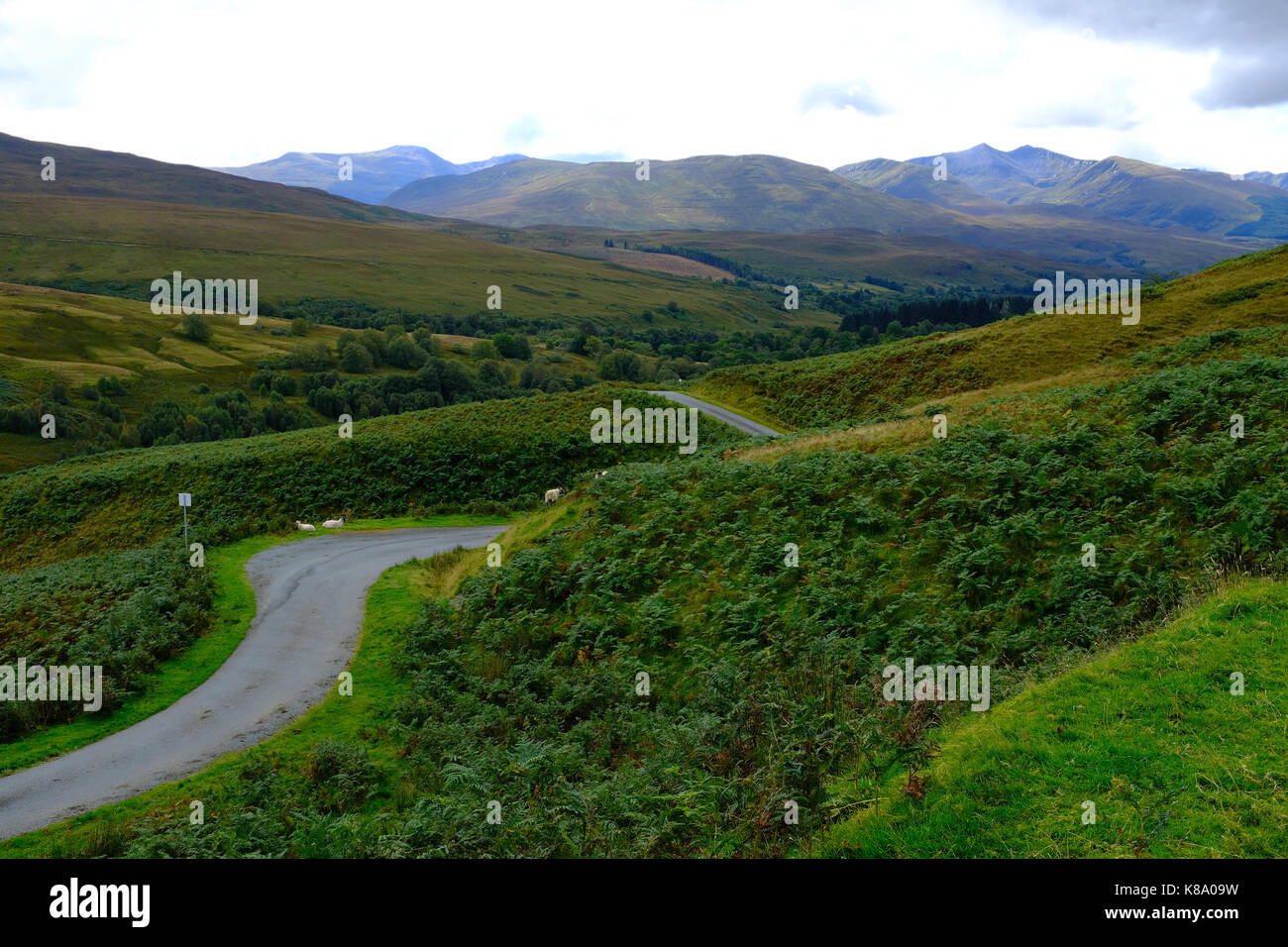 Parallel roads glen roy hi-res stock photography and images - Alamy