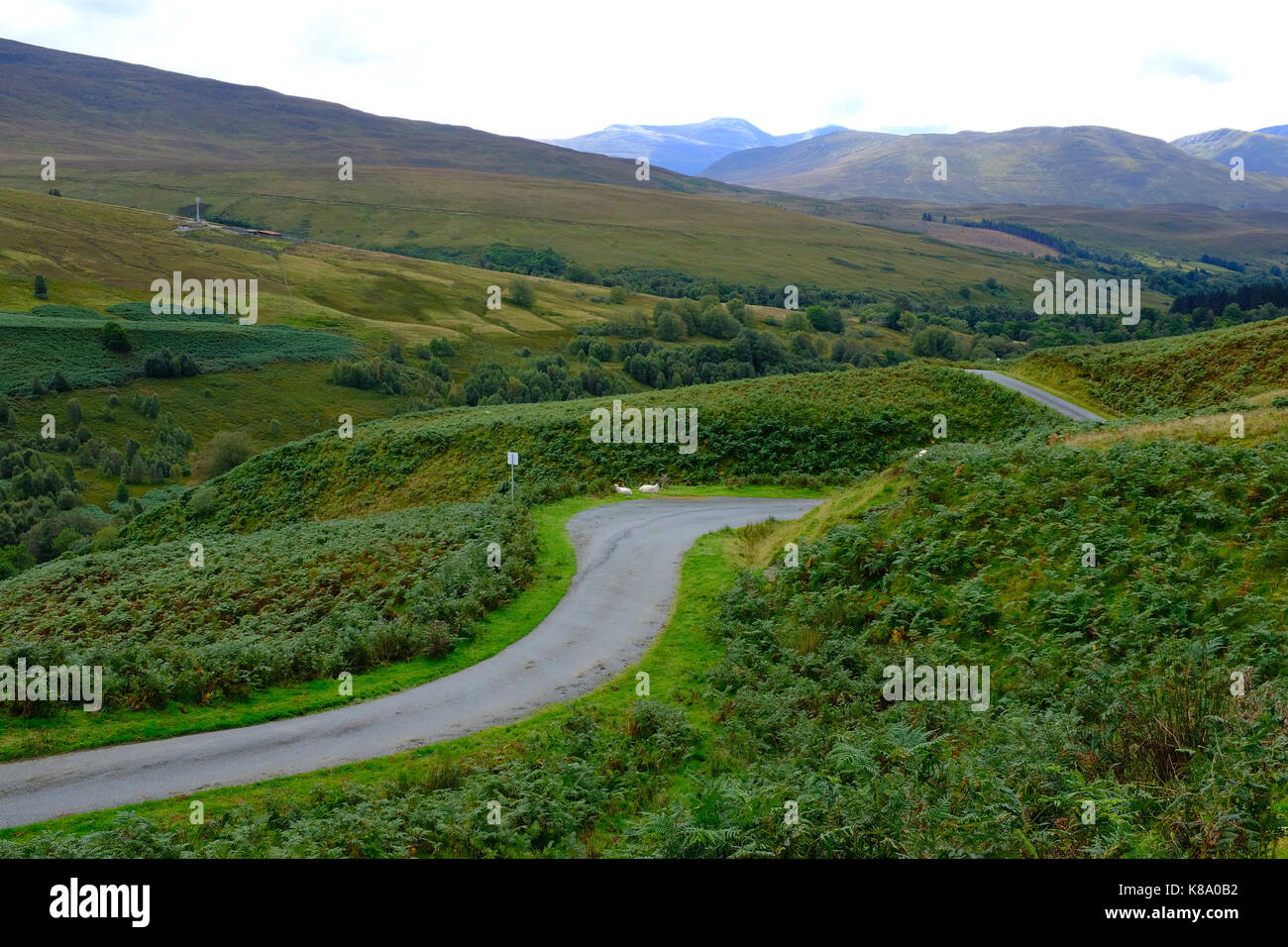 Parallel roads highlands hi-res stock photography and images - Alamy