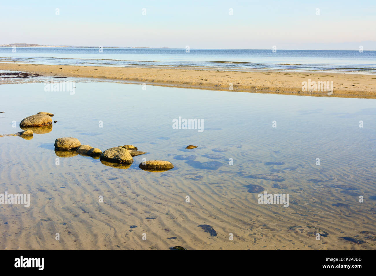 This is the famouse beach outside ahus, sweden, Called Kantarellen. The ...
