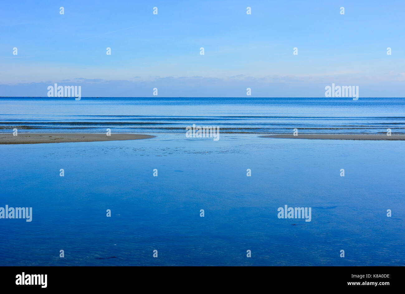 This is the famouse beach outside ahus, sweden, Called Kantarellen. The ...