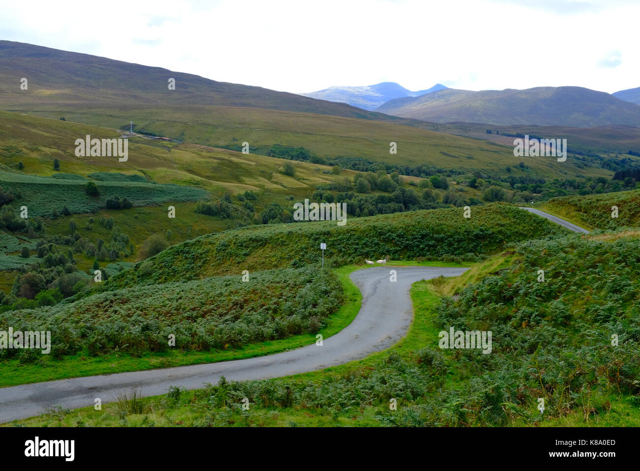 Parallel roads glen roy hi-res stock photography and images - Alamy