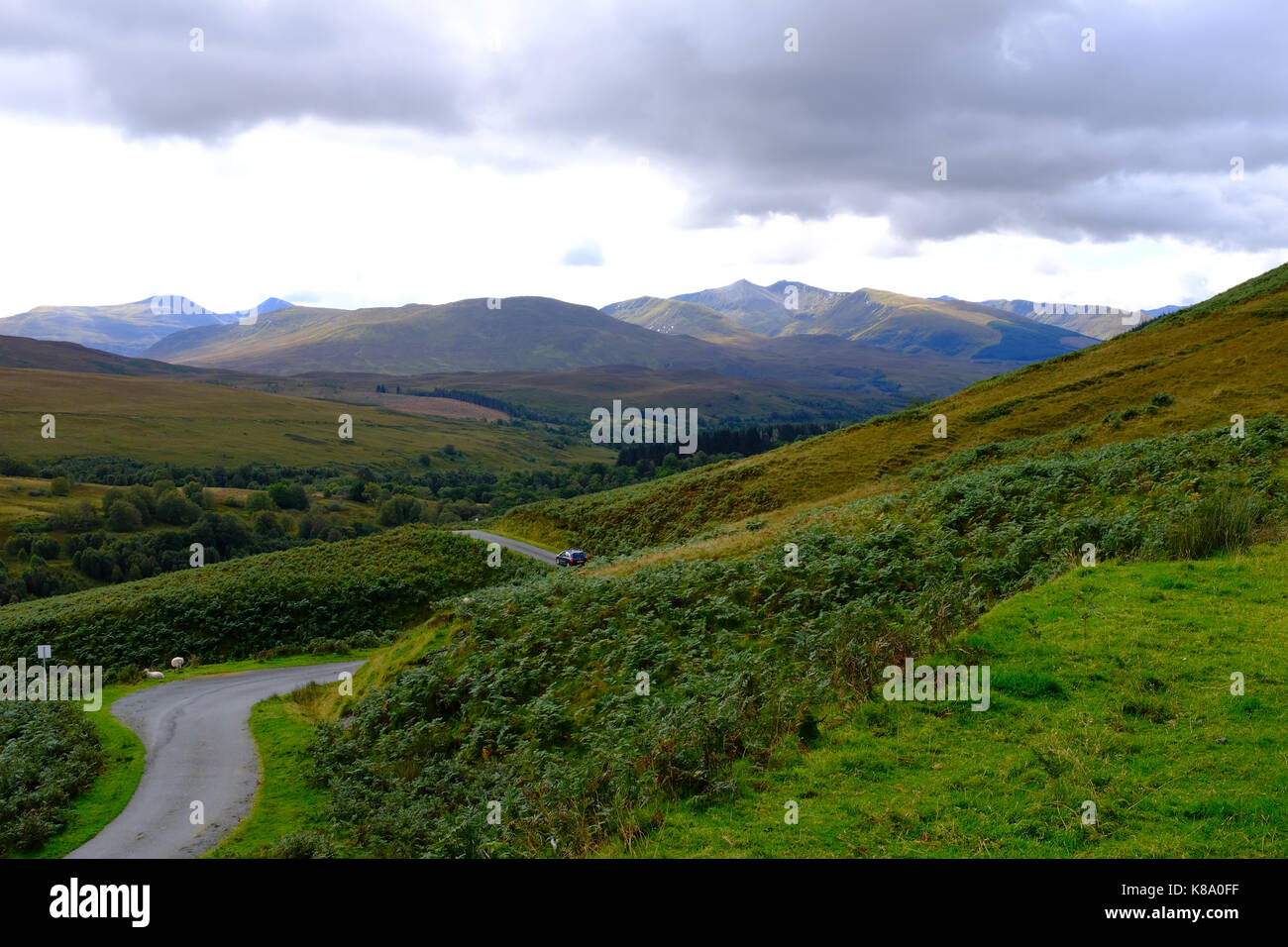 Parallel roads scotland hi-res stock photography and images - Alamy