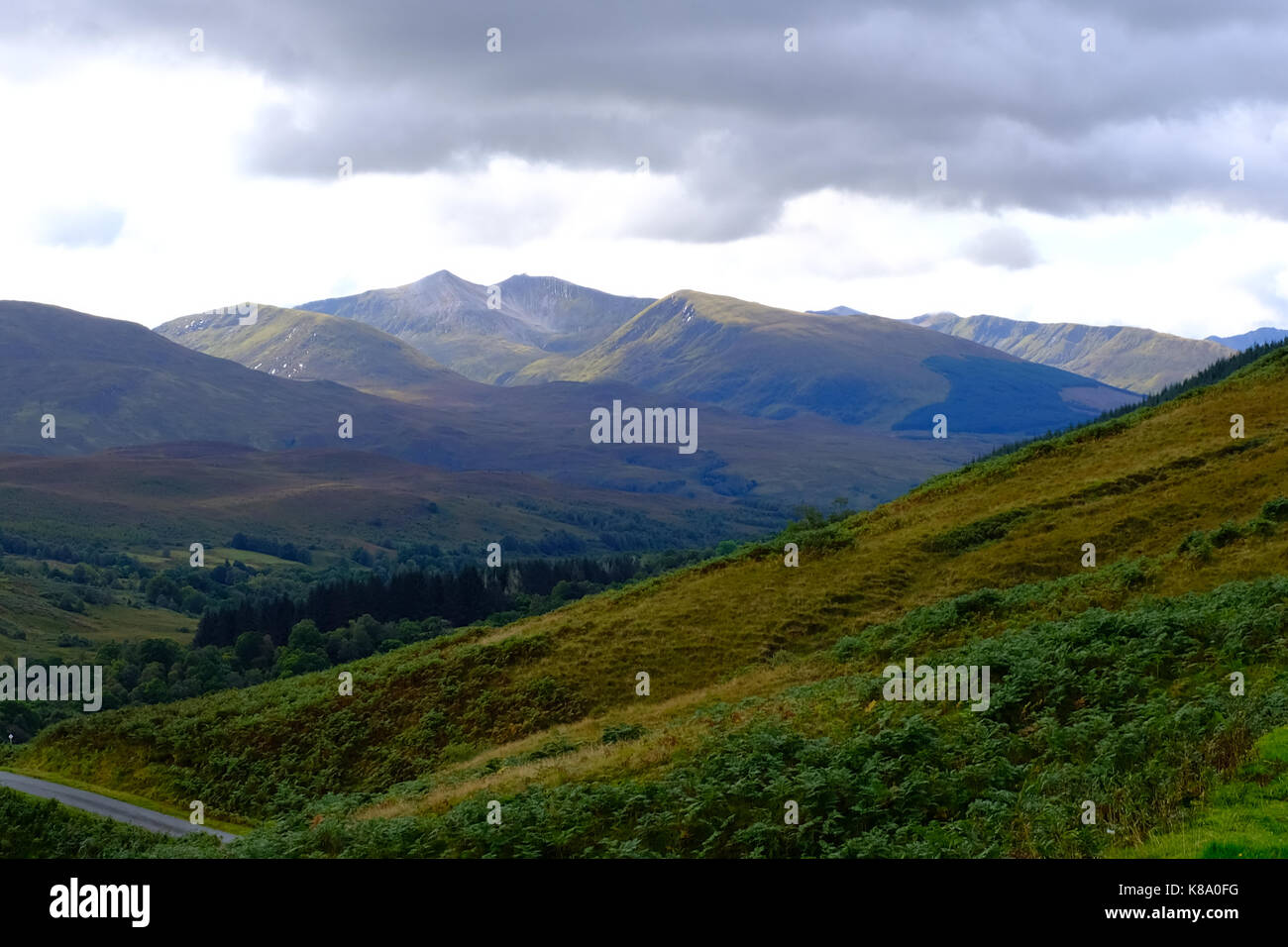 Parallel roads scotland hi-res stock photography and images - Alamy
