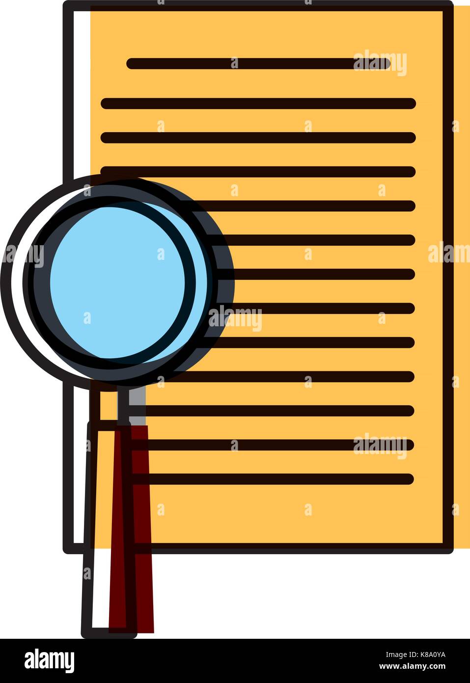 Document check symbol Stock Vector Image & Art - Alamy