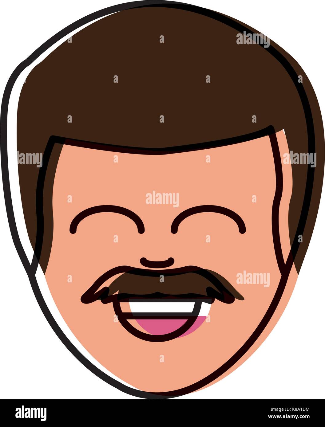 Man smiling cartoon Stock Vector Image & Art - Alamy