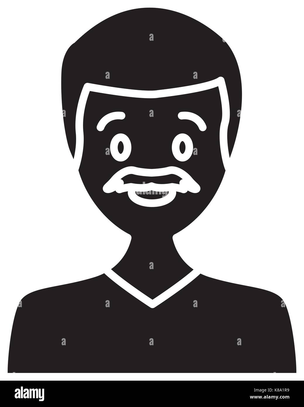 Man smiling cartoon Stock Vector Image & Art - Alamy