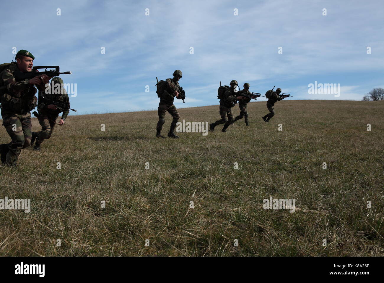French Foreign Legion recruits (Engagé Volontaires), not quite yet ...