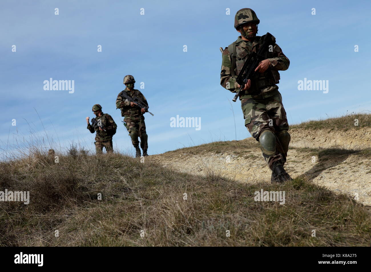French Foreign Legion recruits (Engagé Volontaires), not quite yet ...