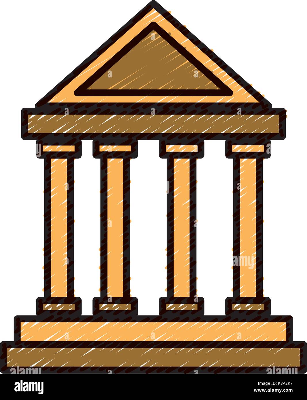 Antique greek building Stock Vector Image & Art - Alamy