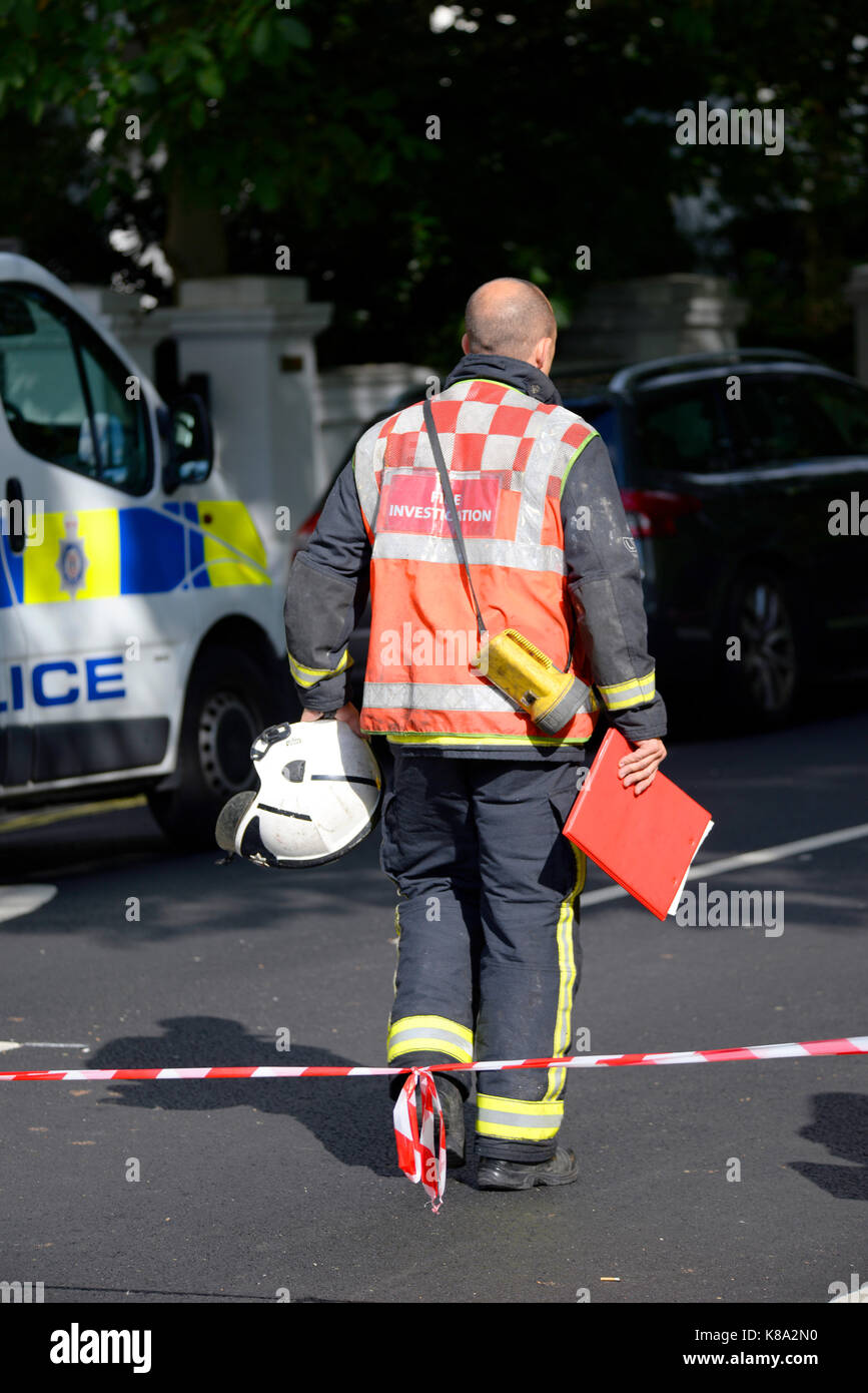 Fire investigation hi-res stock photography and images - Alamy