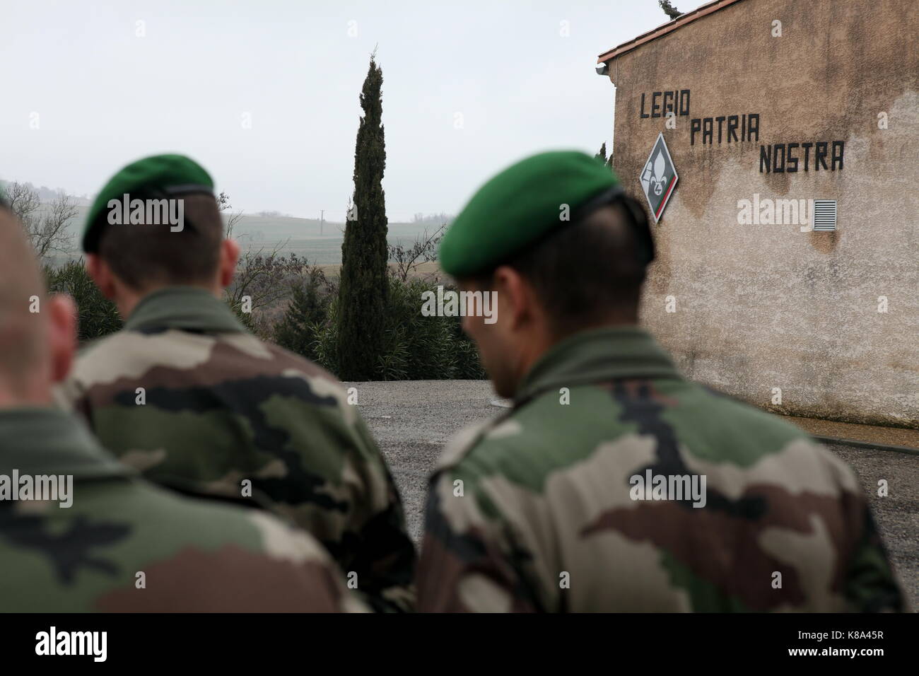French Foreign Legion recruits (Engagé Volontaires), not quite yet ...