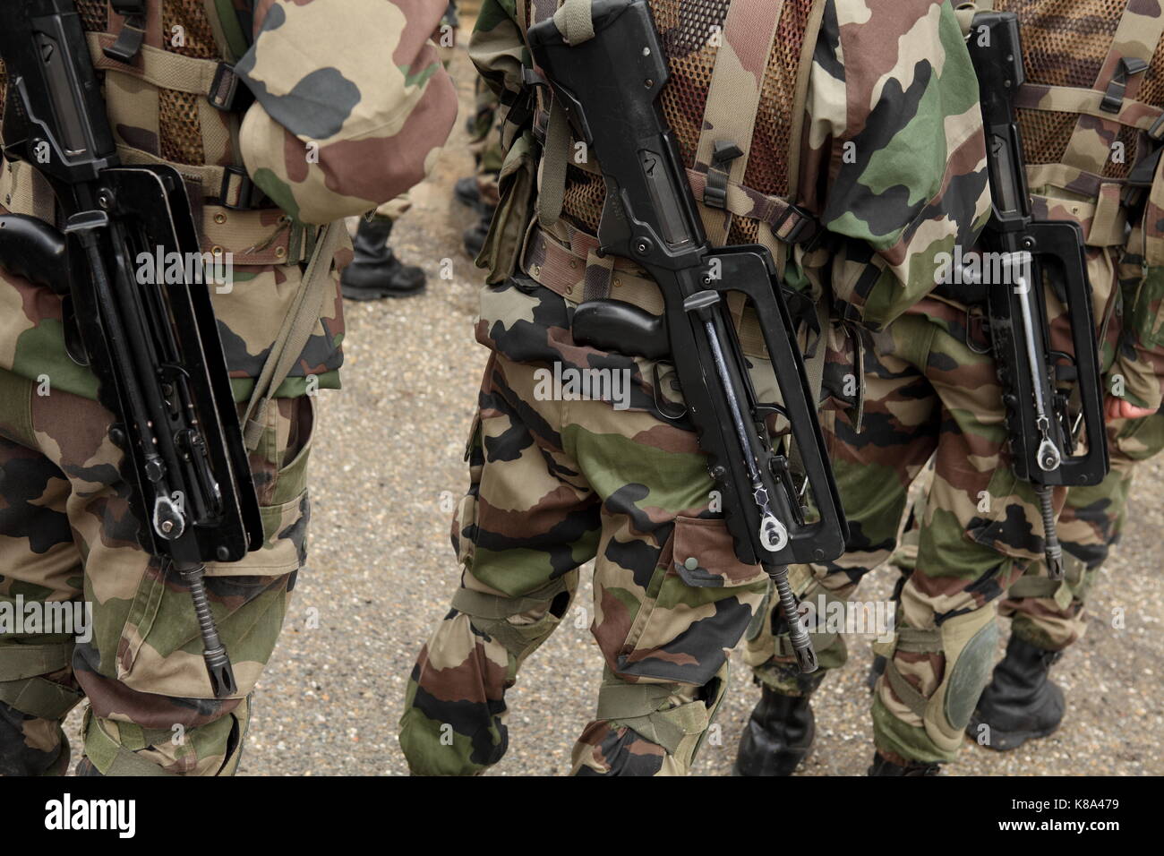 French Foreign Legion recruits (Engagé Volontaires), not quite yet ...