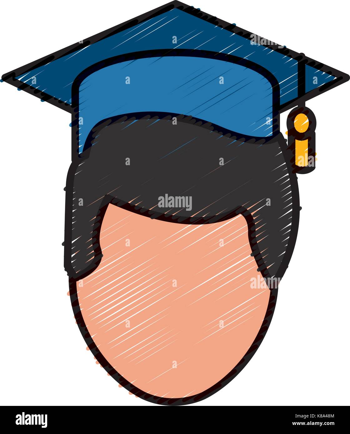 Student graduation cartoon Stock Vector Image & Art - Alamy