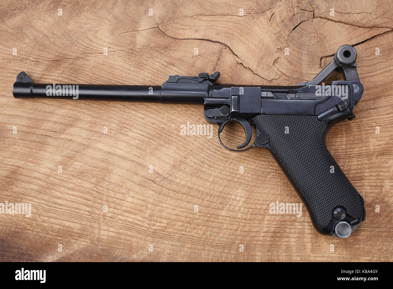 Ww1 soldier and pistol hi-res stock photography and images - Alamy