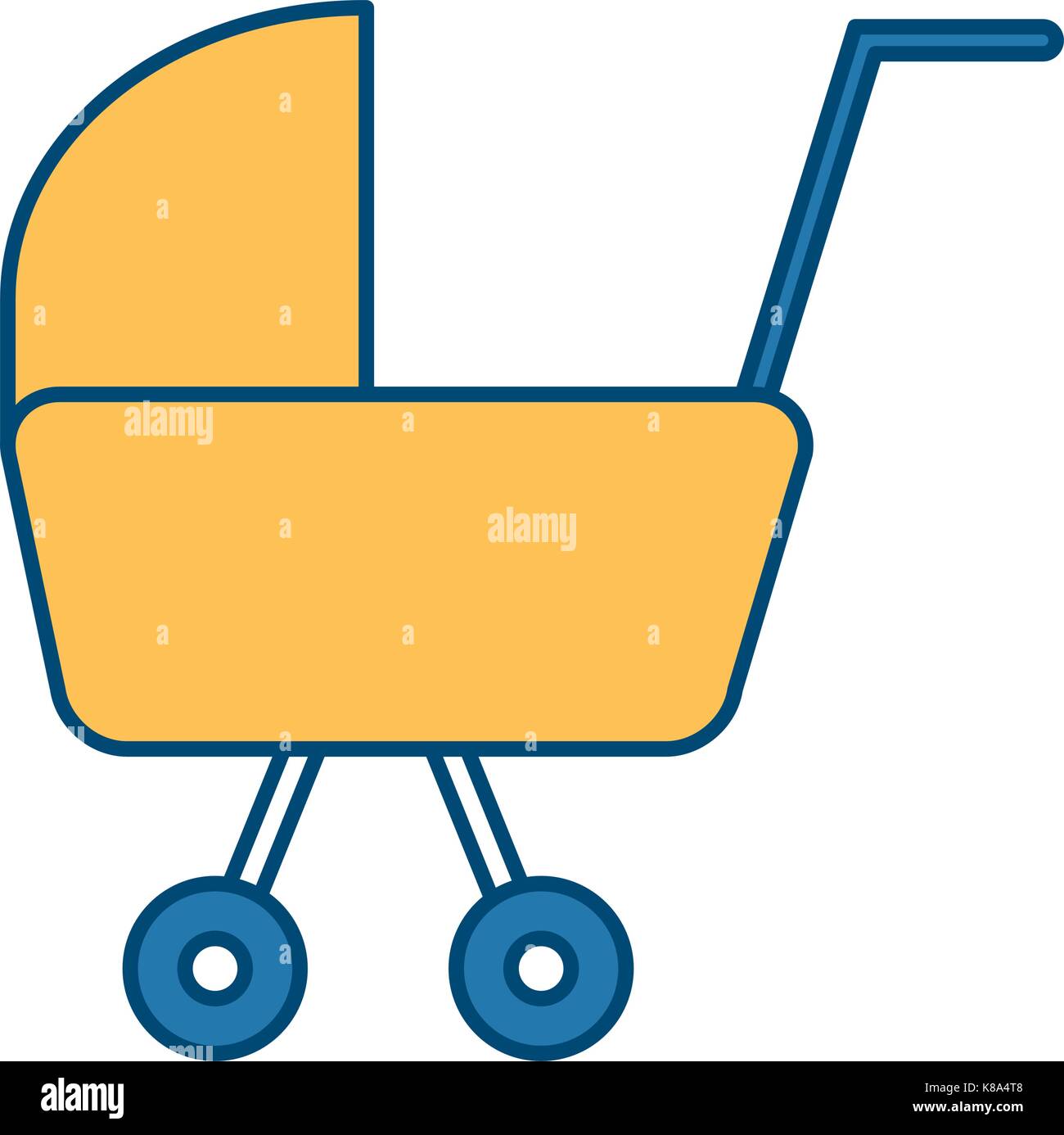 Baby pram symbol Stock Vector Image & Art - Alamy