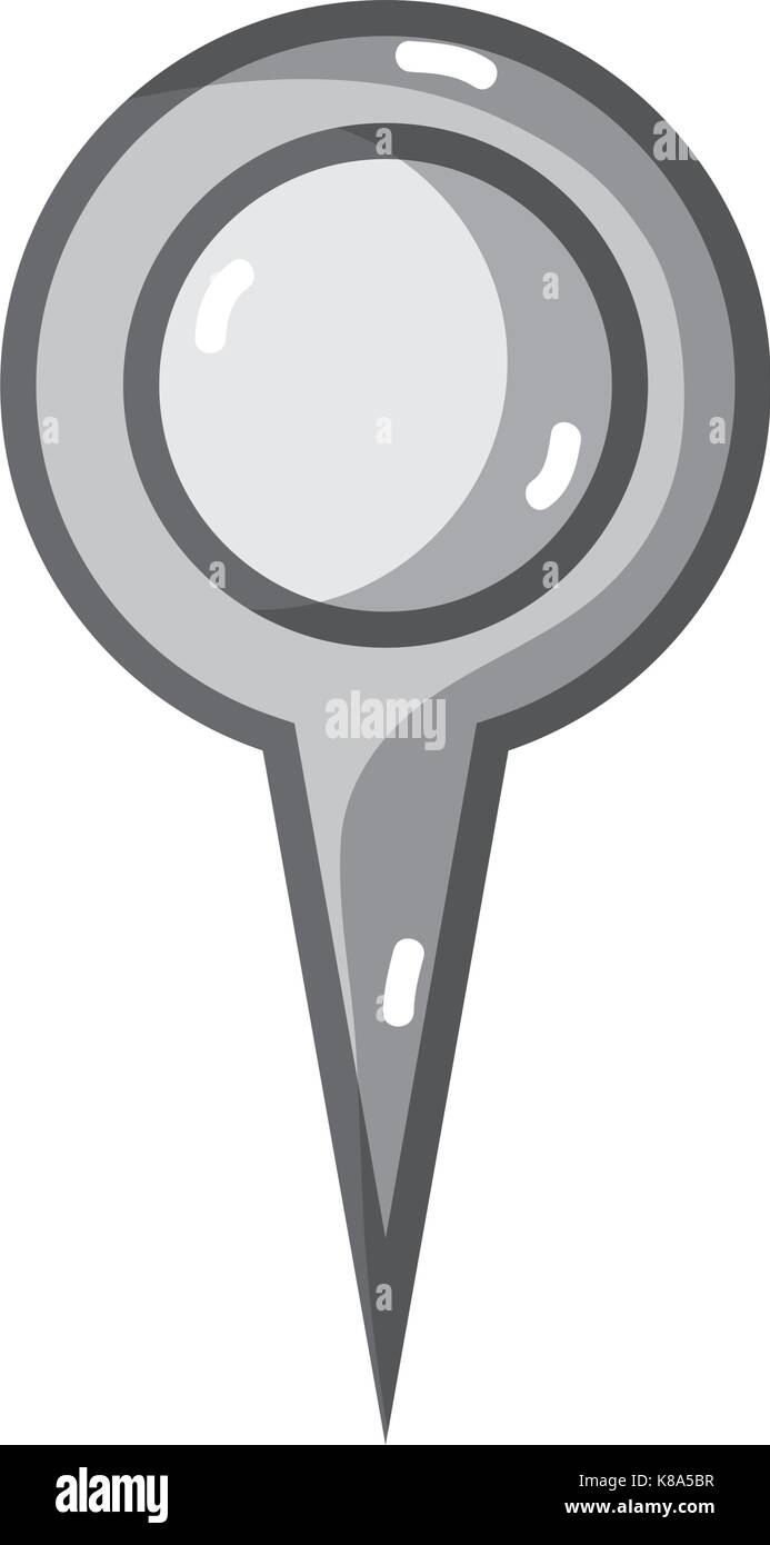 grayscale magnifying glass symbol to explore and search Stock Vector ...