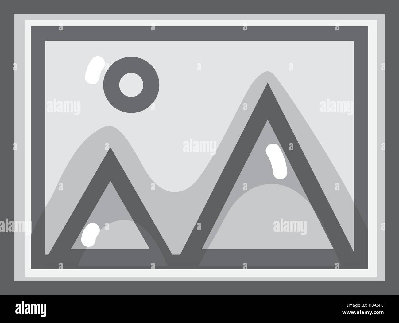 Grayscale deco frame hi-res stock photography and images - Alamy