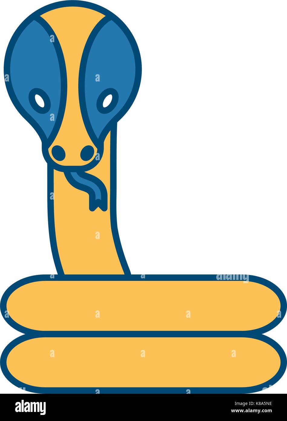 Snake face symbol Stock Vector Image & Art - Alamy