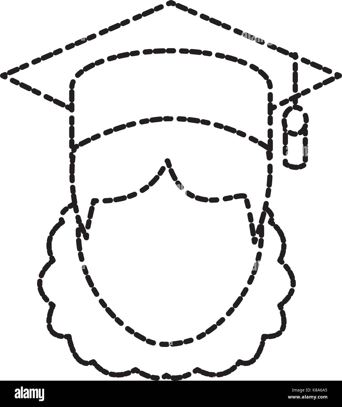 Graduation cartoon Black and White Stock Photos & Images - Alamy