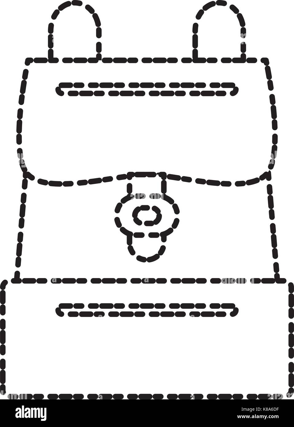 Dotted bag Stock Vector Images - Alamy