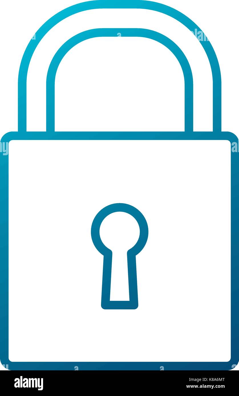 Security padlock symbol Stock Vector Image & Art - Alamy