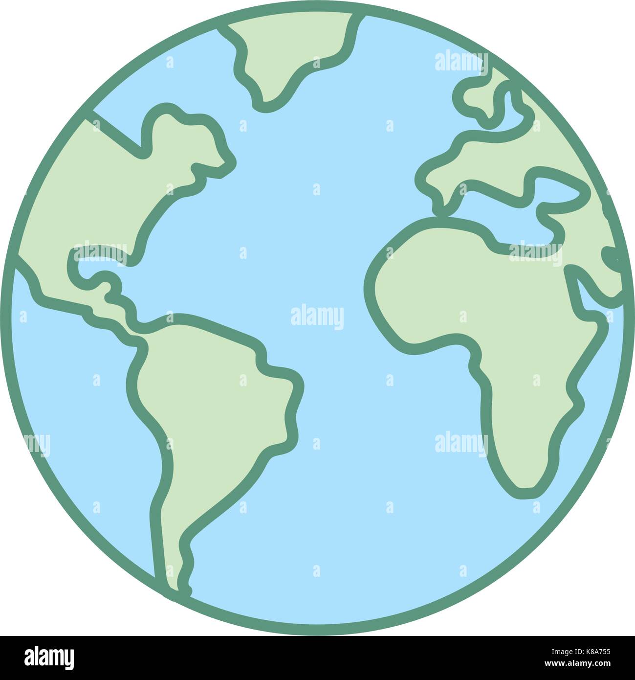 Nice earth Stock Vector Images - Alamy