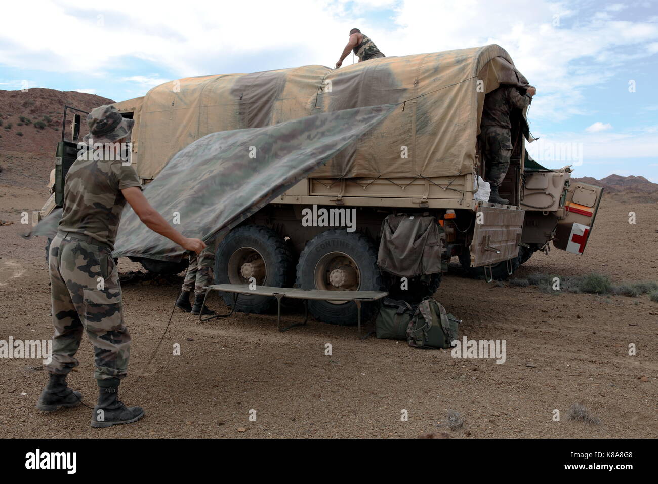 French foreign legion desert hi-res stock photography and images - Alamy