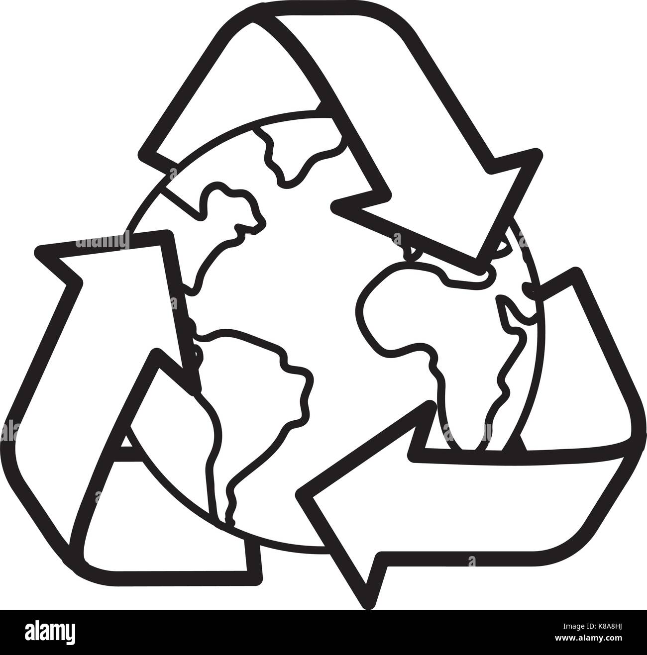 Recycle Symbol Clouds High Resolution Stock Photography and Images - Alamy