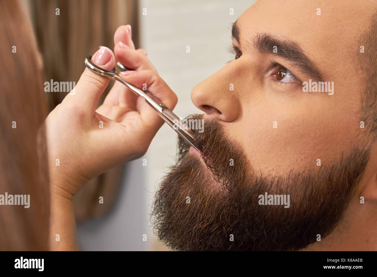 Face hand hi-res stock photography and images - Alamy