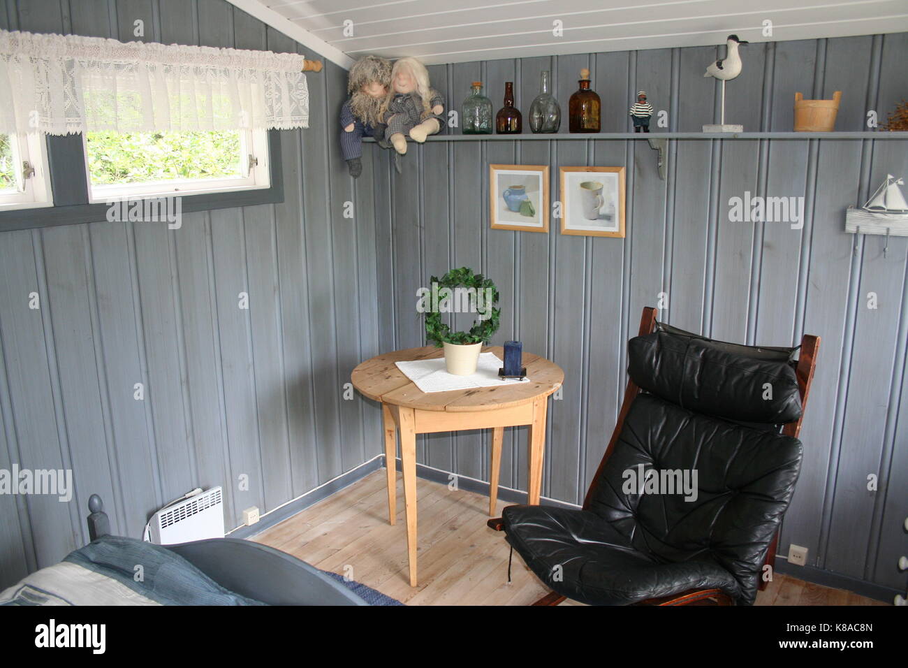 Norwegian cottage interior hi-res stock photography and images - Alamy