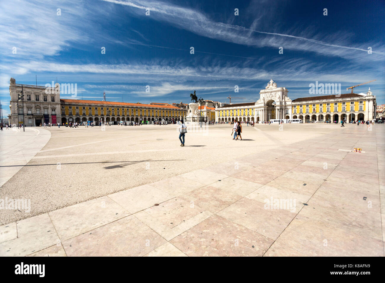 The largest square in portugal hi-res stock photography and images - Alamy