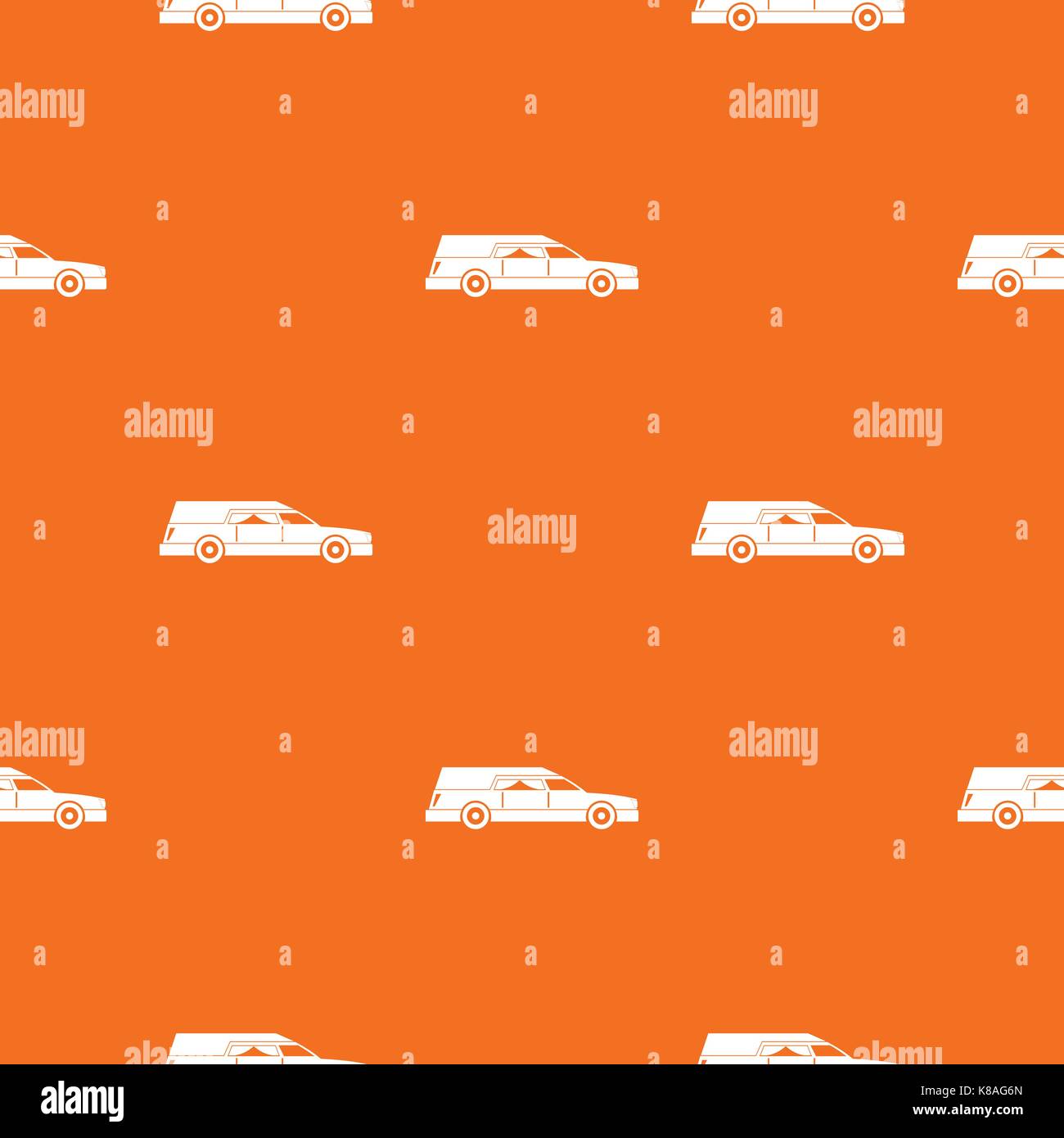 Hearse pattern seamless Stock Vector Image & Art - Alamy