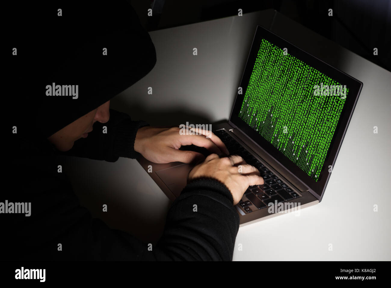 Law binary code hi-res stock photography and images - Alamy