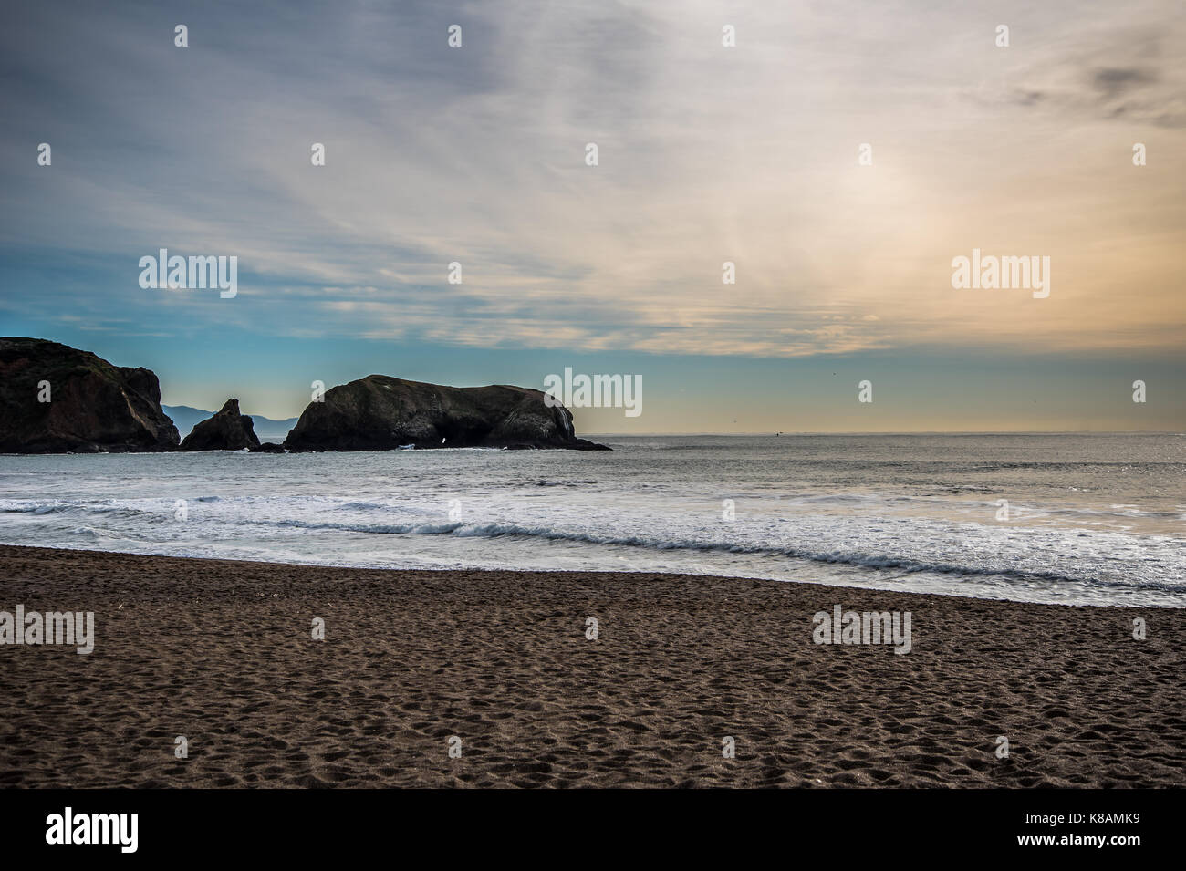 San Francisco Bay Area Landscape Stock Photo - Alamy