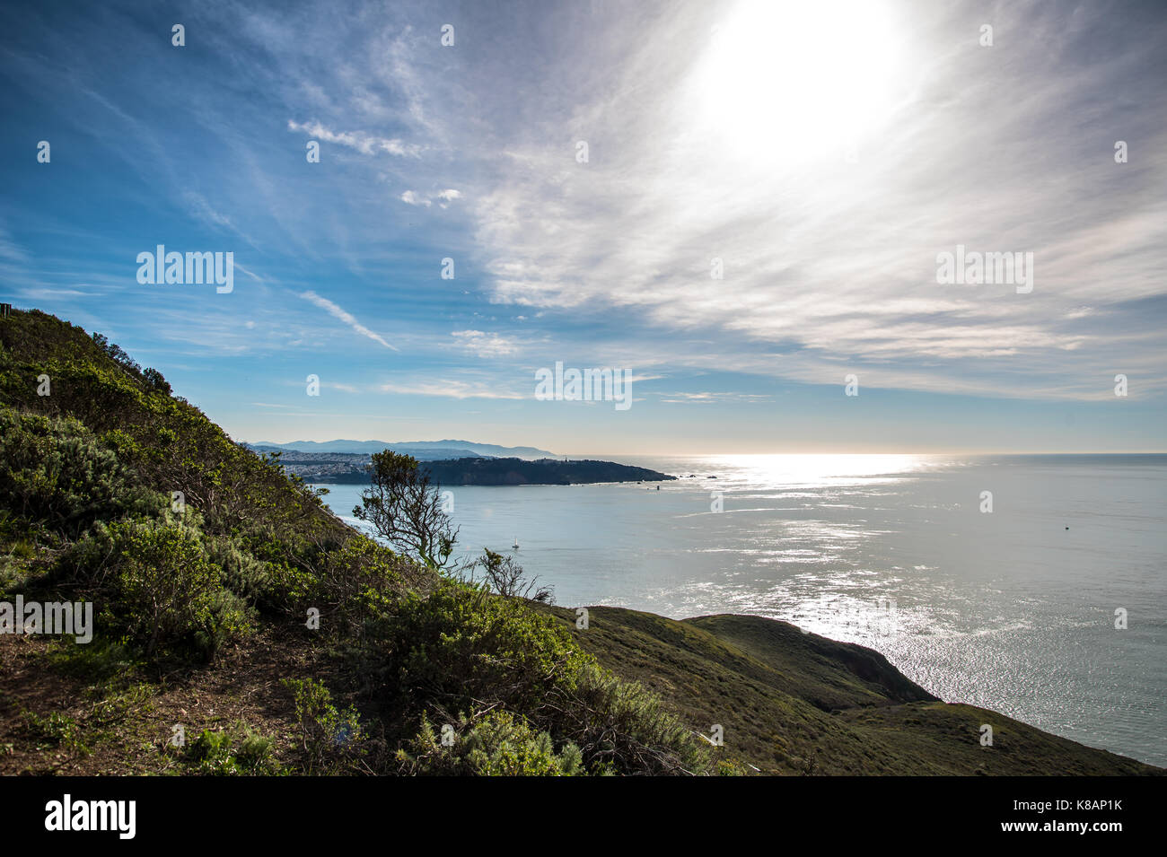 San Francisco Bay Area Landscape Stock Photo - Alamy