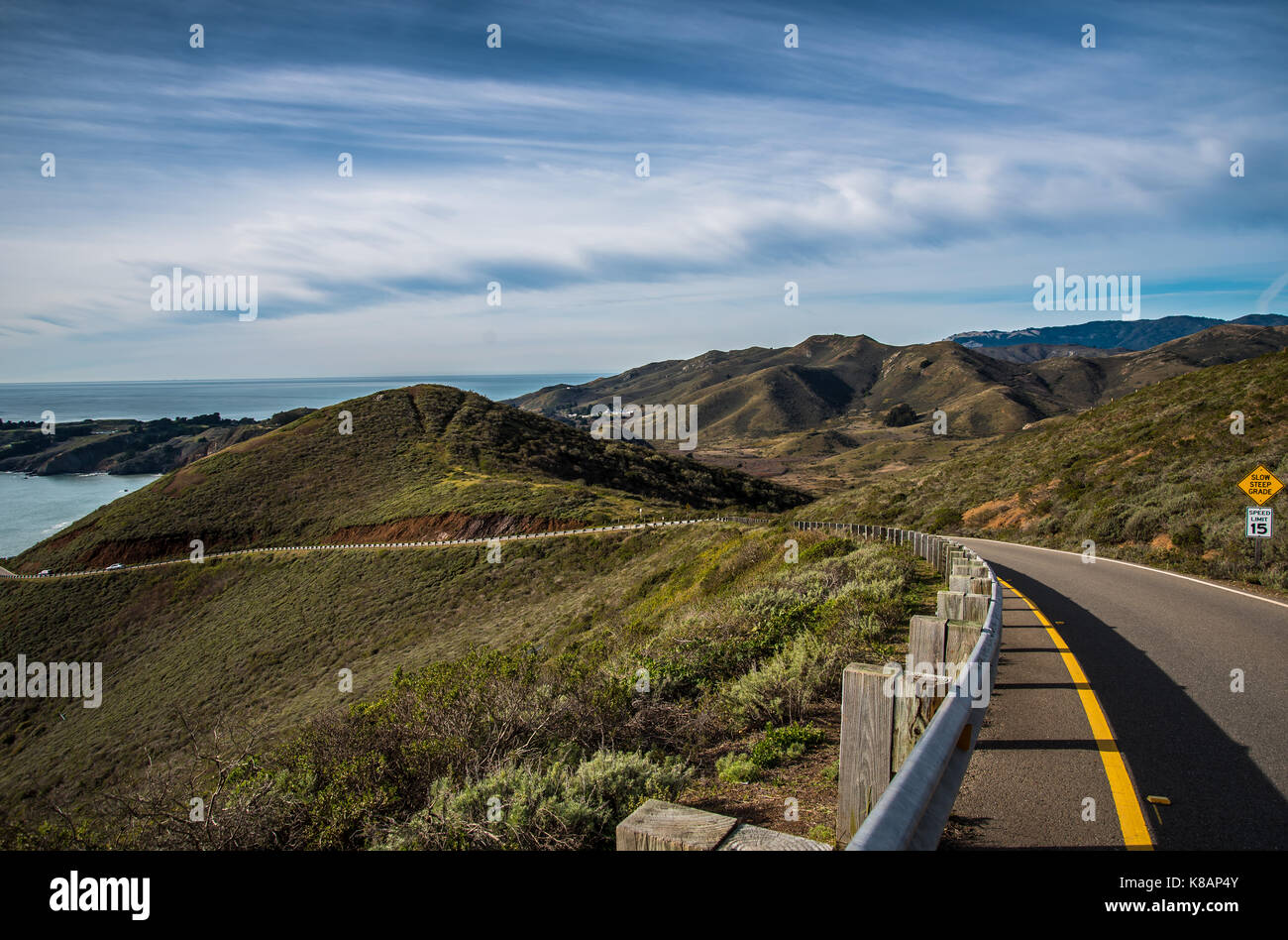 San Francisco Bay Area Landscape Stock Photo - Alamy