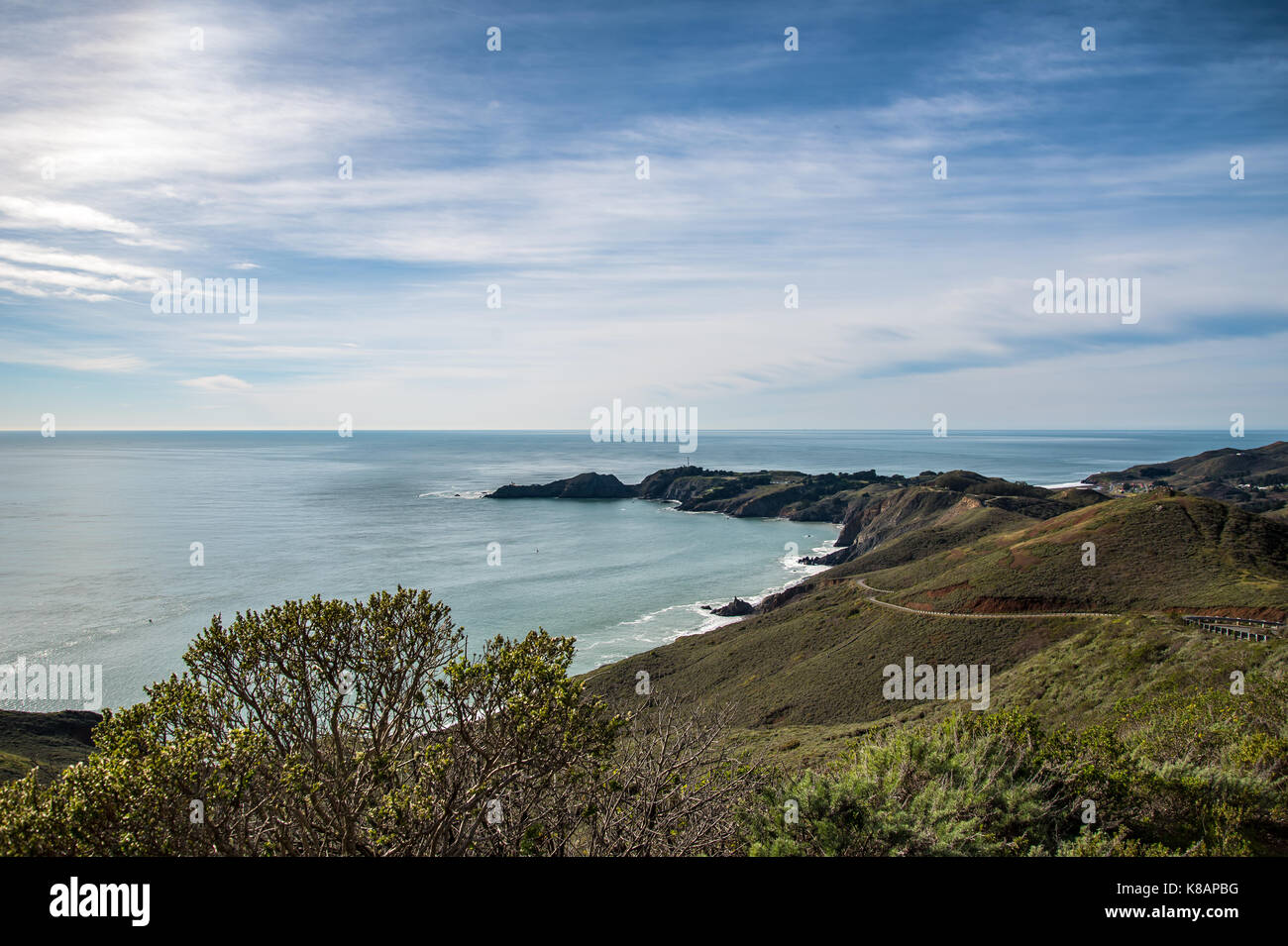 San Francisco Bay Area Landscape Stock Photo - Alamy