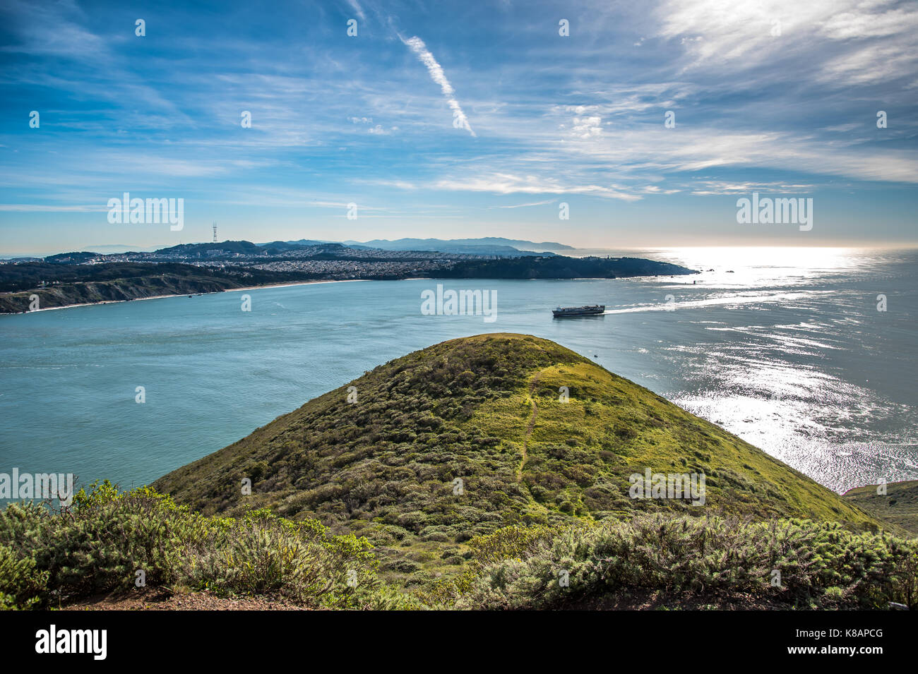 San Francisco Bay Area Landscape Stock Photo - Alamy