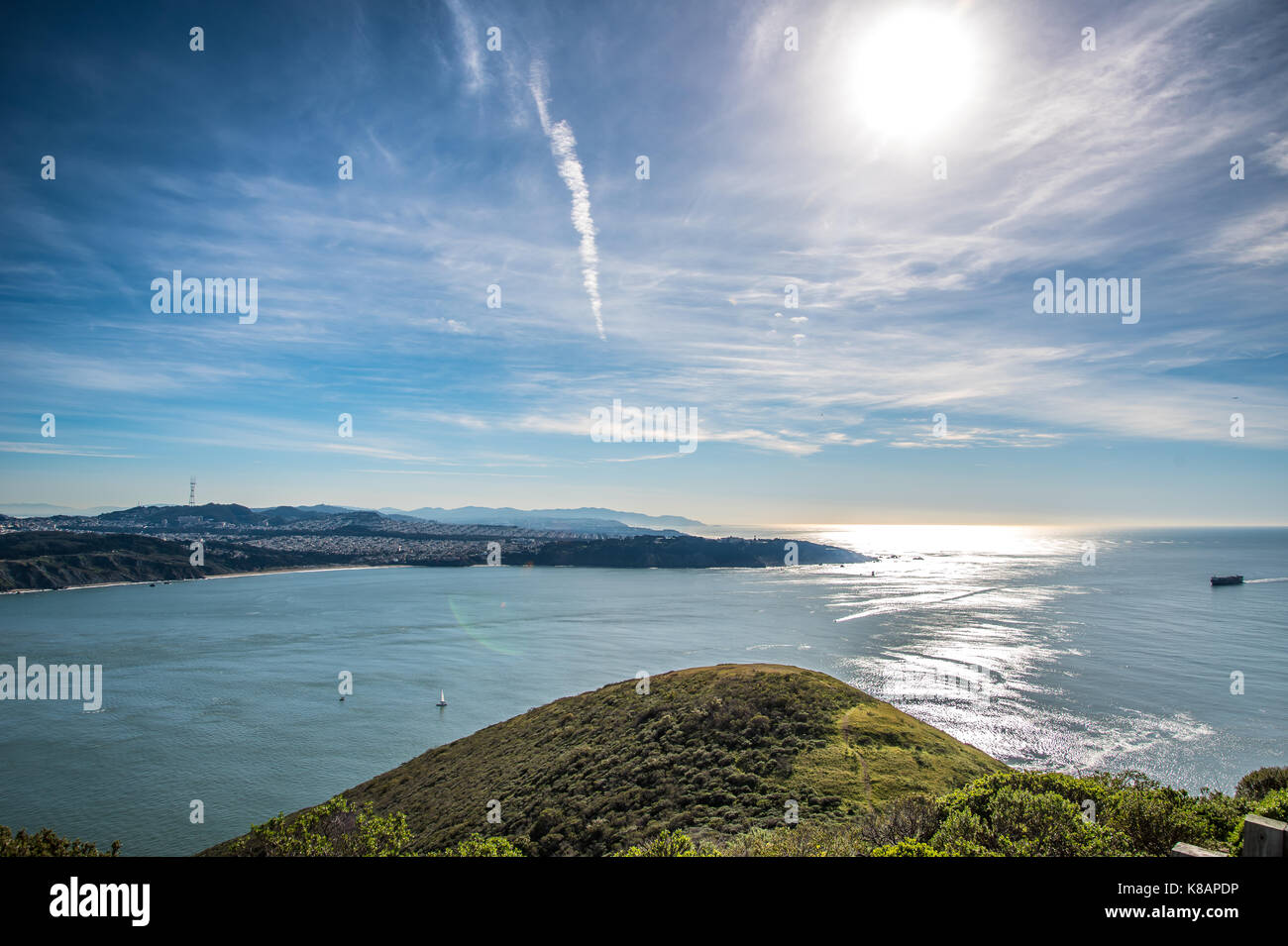 San Francisco Bay Area Landscape Stock Photo - Alamy
