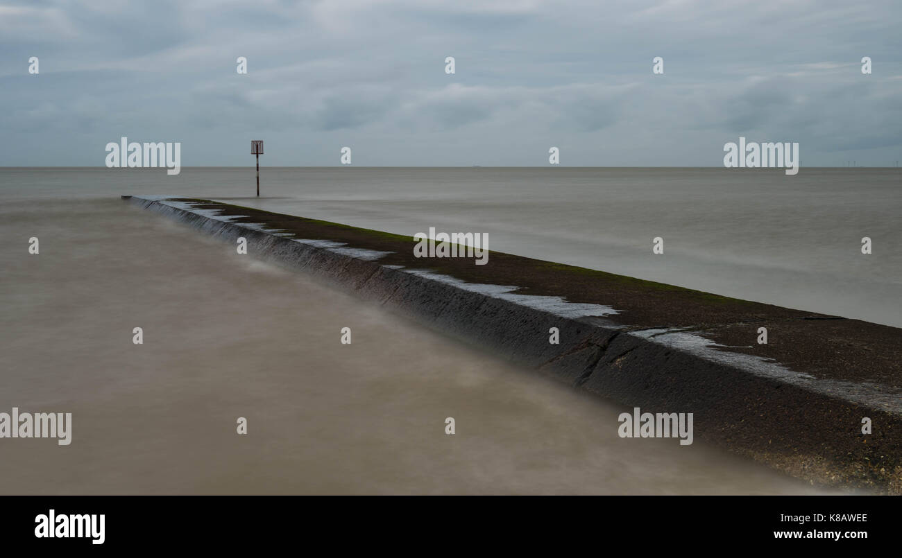 Groyne at Seasalter Stock Photo - Alamy