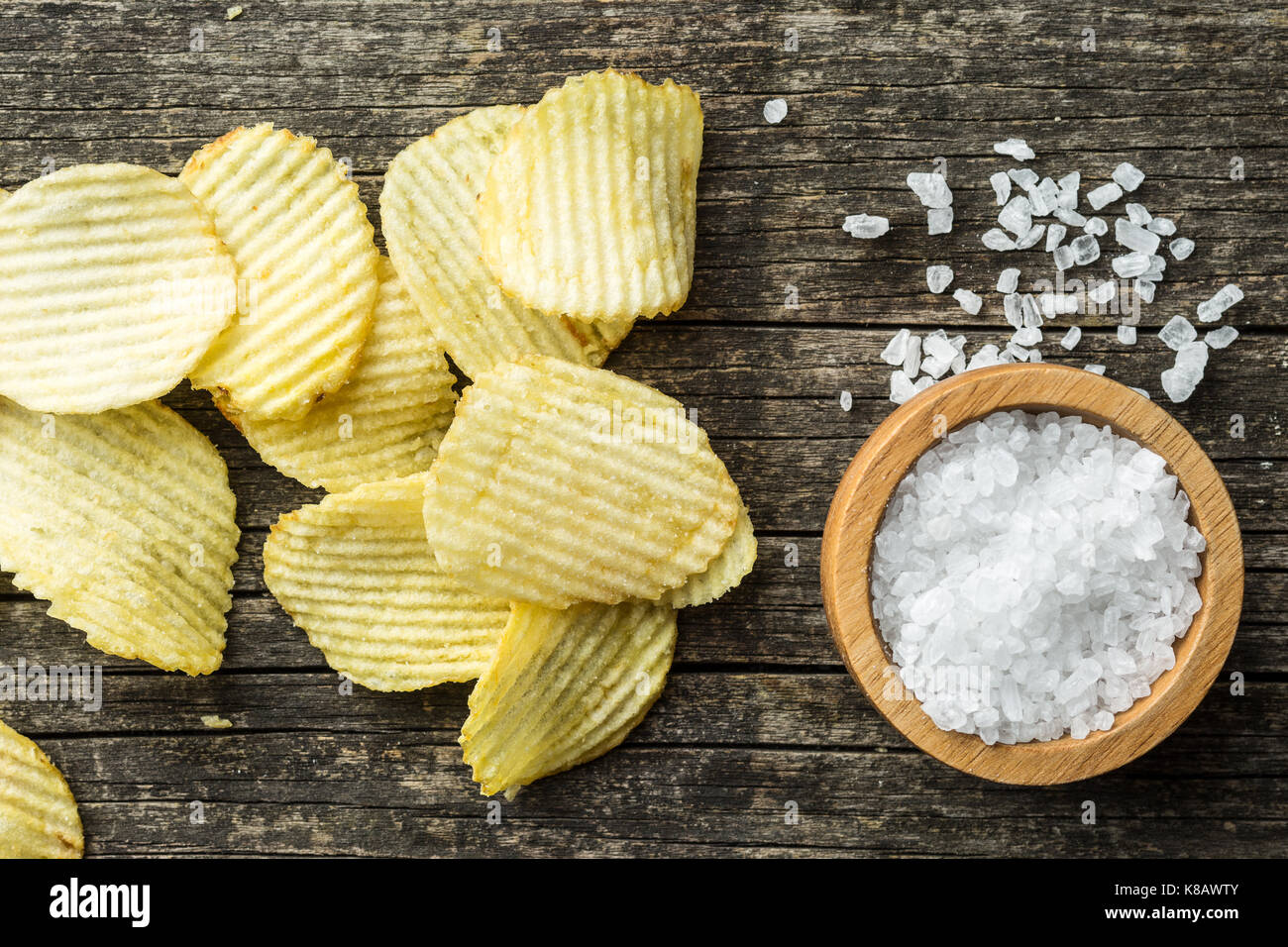 Saltet chips hi-res stock photography and images - Alamy