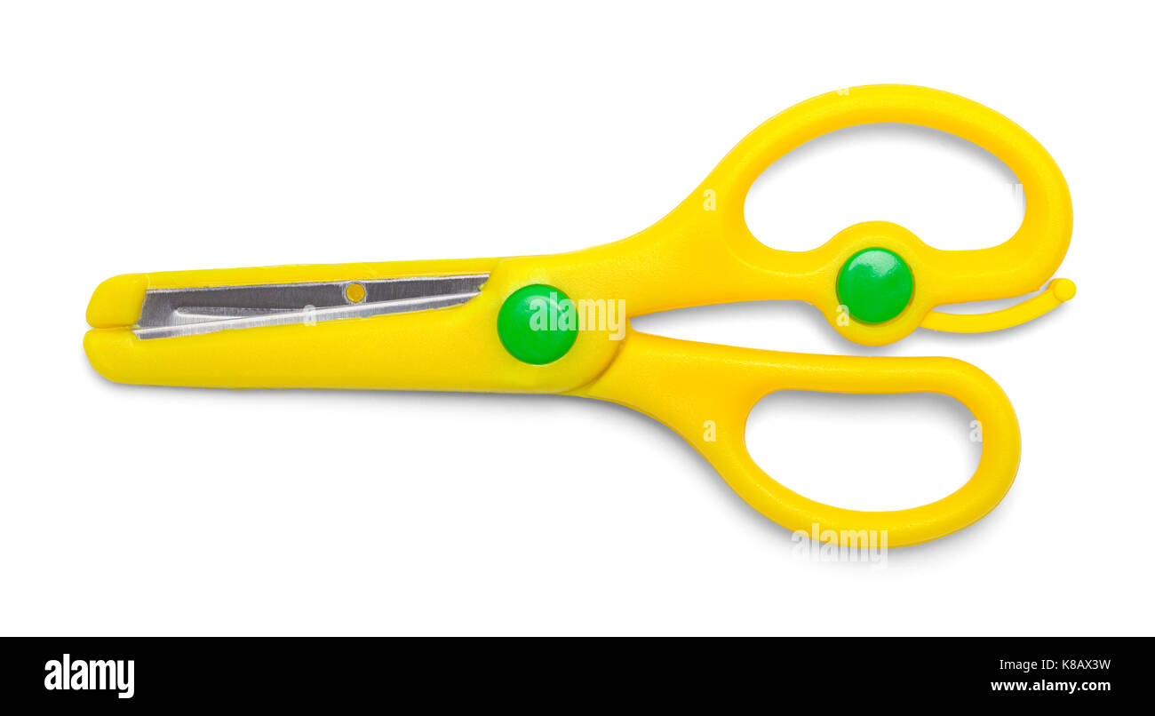 Kids and scissors hi-res stock photography and images - Alamy